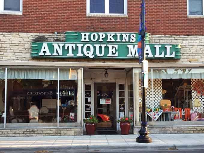 That classic storefront signage hits different when you know treasure awaits inside those doors.