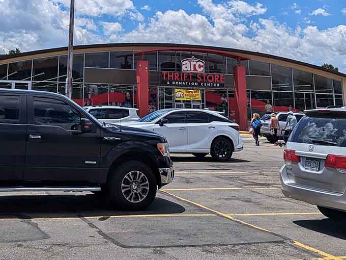 The parking lot stays busy because smart shoppers know where the real deals hide in Littleton.