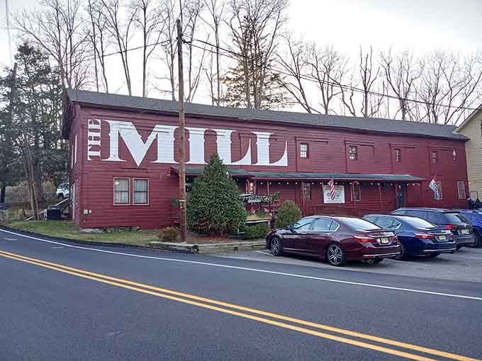 That iconic red barn facade isn't just for show; it's your gateway to treasure hunting paradise in Sussex County.