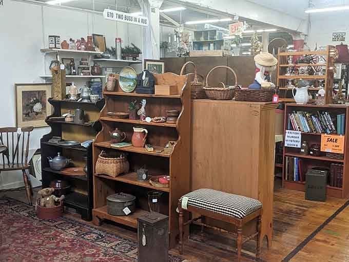 Those charming antique items practically beg you to cancel your afternoon plans and lose yourself in vintage wonderland.