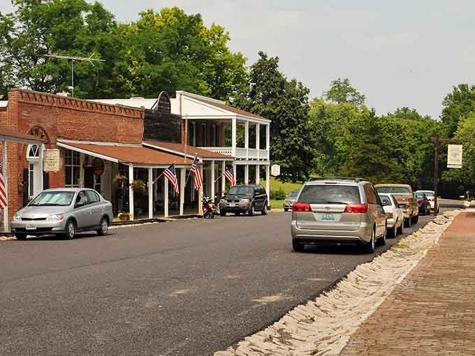 This is what Main Street looked like before every town decided it needed a Walgreens on every corner.