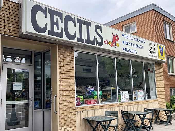 That classic storefront isn't just a building&mdash;it's a beacon calling you home to sandwich paradise.