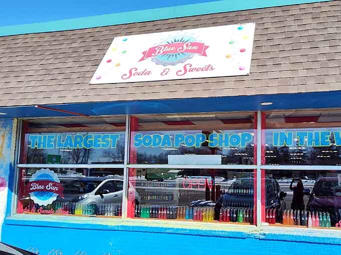 When your storefront proudly declares "largest soda pop shop," you're not messing around with half measures here.