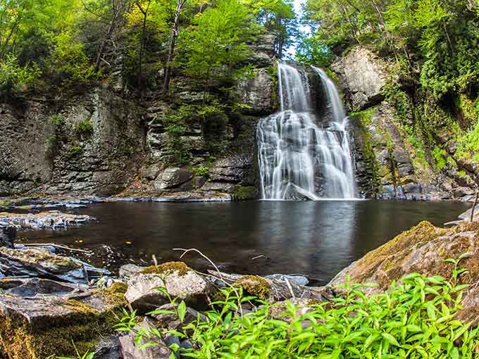 Moss-covered rocks and mirror-still pools create a scene so serene, even your blood pressure drops just looking.