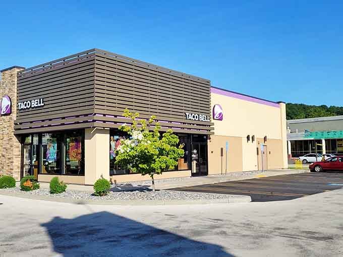 Modern architecture meets fast-food nostalgia at this sleek Connecticut location that's rewriting the rulebook.