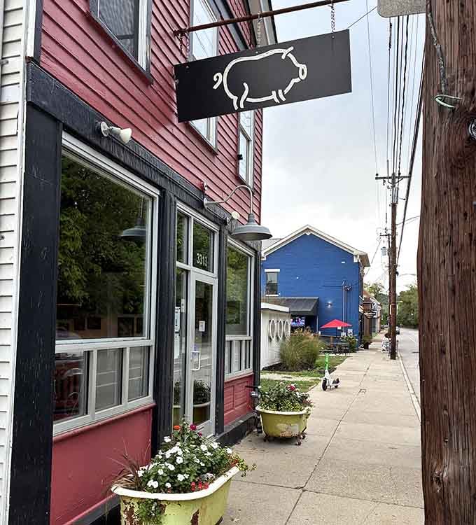 When a charming neighborhood spot looks this inviting, you know something special's happening inside those walls.