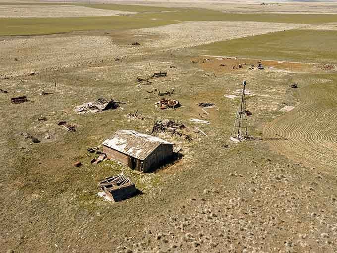 From above, Kent looks like someone scattered a handful of buildings across the desert and called it a day.