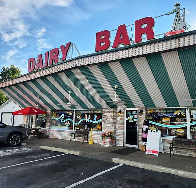 That neon glow isn't just lighting up the night, it's calling you home to a simpler, more delicious time.