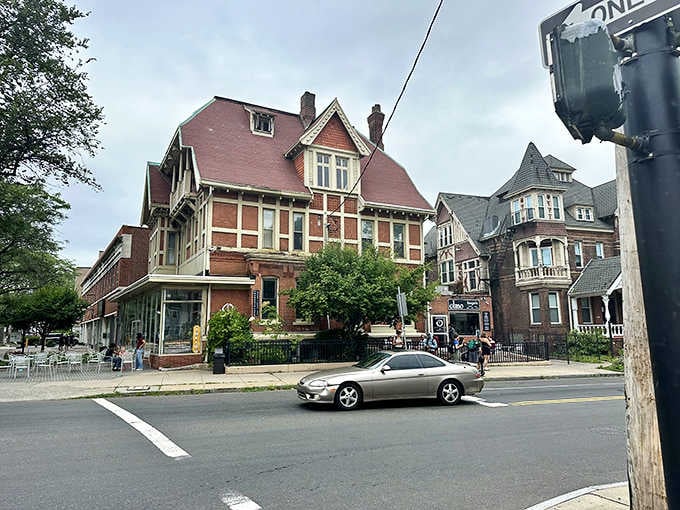 Victorian architecture that makes you wonder if you've accidentally time-traveled to a more elegant era.