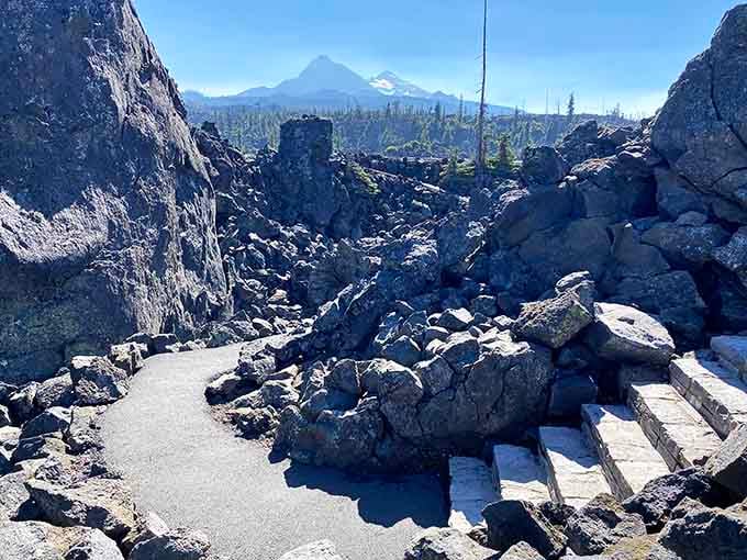 NASA's lunar training ground sits right here, proving Oregon's landscape is literally out of this world.