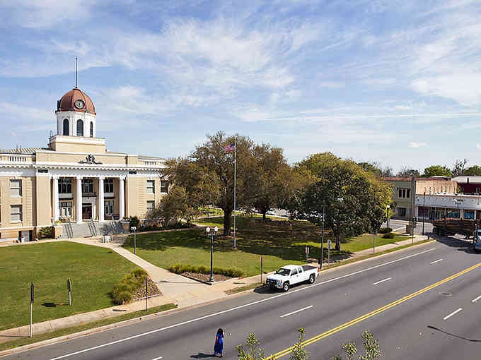 That courthouse dome isn't just architecture, it's a reminder that some Florida towns still value permanence over profit.