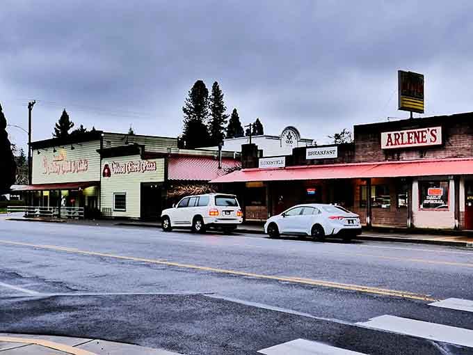This is the kind of street where time slows down and your blood pressure drops just looking at it.