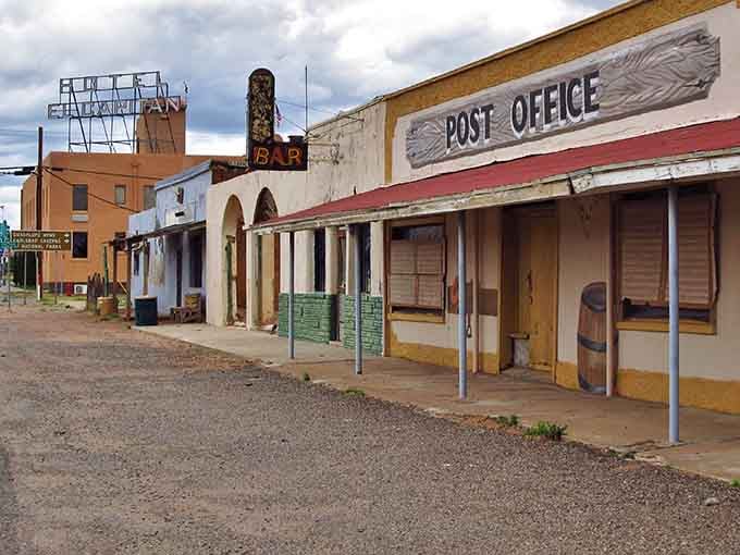 That endless main street perfectly captures the soul of small-town West Texas charm.