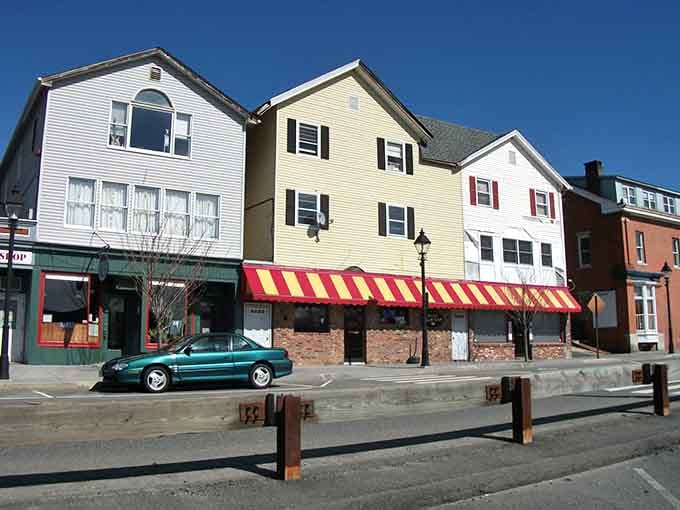Downtown storefronts wear their colorful facades like Sunday best, inviting you to slow down and explore.