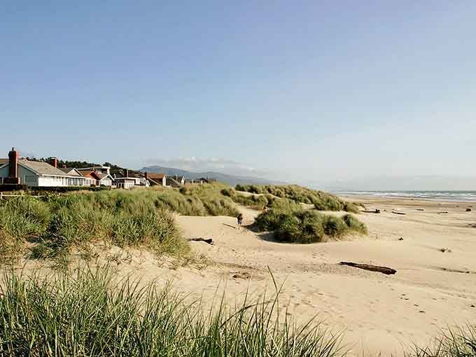 Seven miles of pristine sand where your biggest worry is whether to walk north or south first.