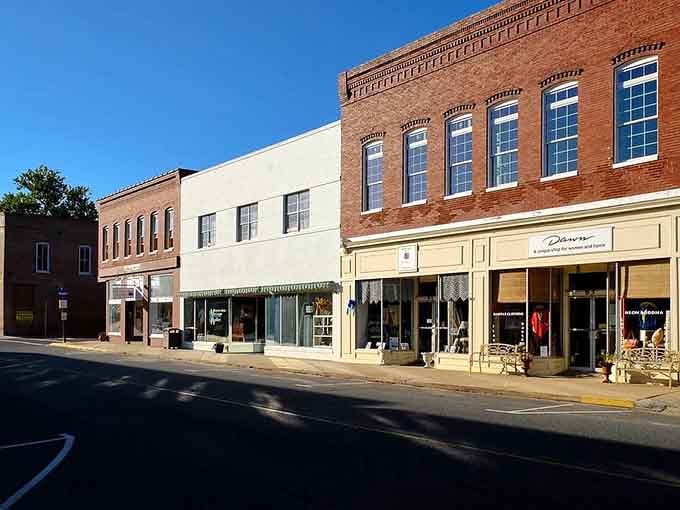 Market Street's historic storefronts stand ready to slow your pulse and lighten your wallet in the best way.