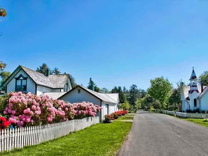 When a town's main street looks this peaceful, you know you've found somewhere special.