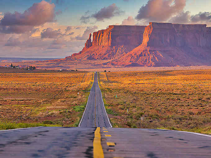 When the highway becomes your personal red carpet to nature's most spectacular geological masterpiece.