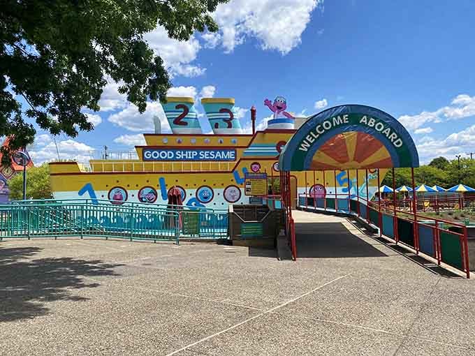 All aboard the Good Ship Sesame, where the only thing better than the whimsical design is the joy awaiting inside.