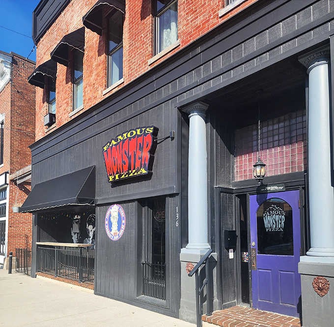 Even in daylight, this place looks ready to serve you something wonderfully weird and delicious.
