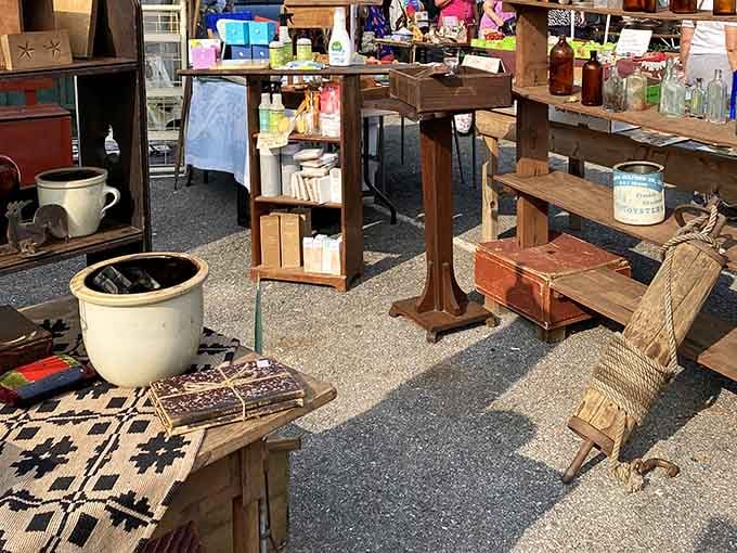 One vendor's "I should probably get rid of this" becomes your "I absolutely need this in my life."