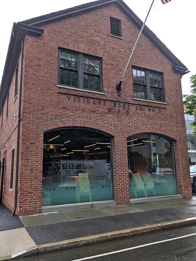 Those arched windows once welcomed fire trucks, now they welcome diners seeking the kind of meal that becomes a cherished memory.