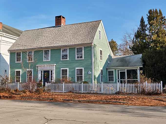 These historic homes wear their age like a badge of honor, standing proud along streets that have witnessed centuries of American life unfold.