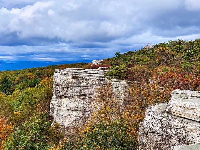 Those white cliffs aren't in Dover&mdash;they're right here in New York, proving nature has a flair for drama.