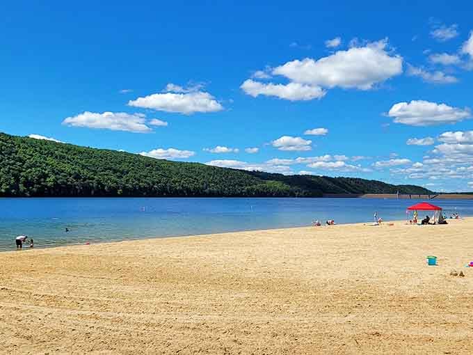 That moment when Pennsylvania decides to cosplay as the Caribbean and absolutely nails it.