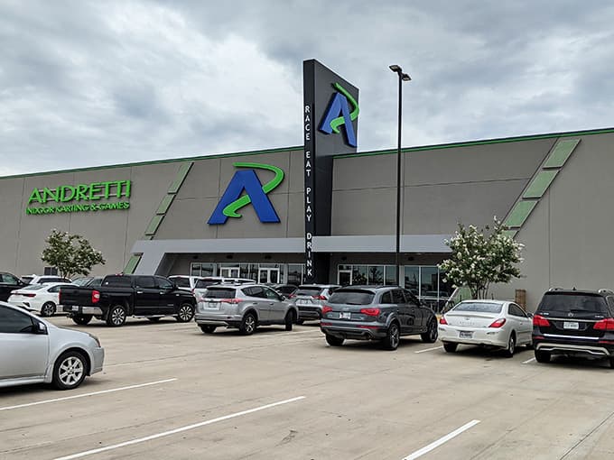 The Andretti name means business, and this Katy location delivers on that racing legacy in spectacular fashion.