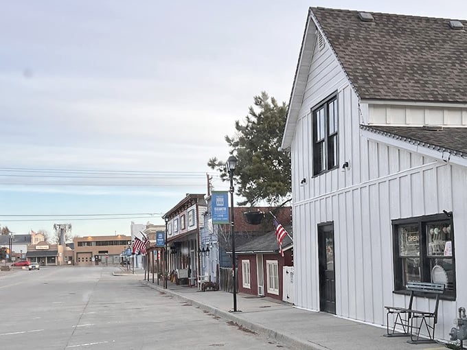 The historic main street showcases genuine frontier architecture, inviting you to explore shops filled with vintage finds and timeless Colorado character.