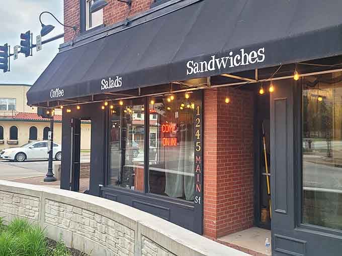 That charming brick corner on Main Street is where sandwich dreams come true every single day.