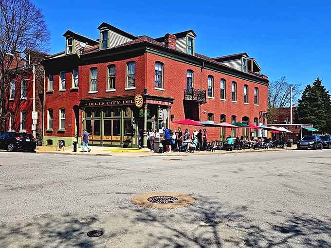 The historic architecture tells you this place has stories to tell, and every one involves seriously good food.
