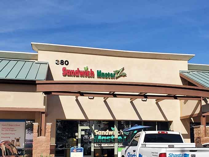 That cheerful storefront is your gateway to sandwich nirvana, hiding in plain sight in Goodyear.