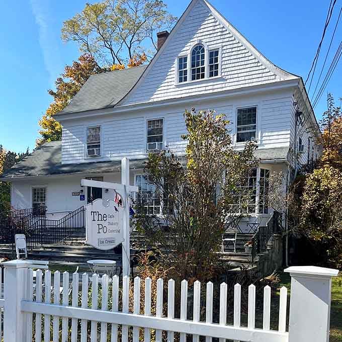 That classic New England charm hits different when there's breakfast this good waiting inside for you.