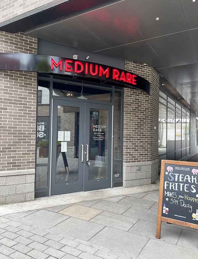 That red neon glow isn't just signage&mdash;it's a beacon calling steak lovers home to Watertown's finest.
