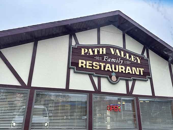 That glowing "OPEN" sign in the window is the only digital marketing this place needs to attract hungry customers.