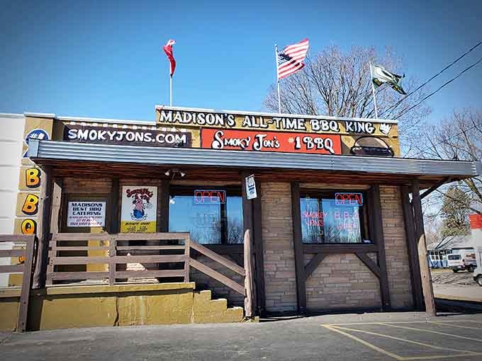 When a place crowns itself "Madison's All-Time BBQ King," that's not bragging, that's a promise worth investigating.