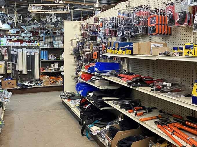 The hardware section proves you don't need a contractor's budget to tackle projects like you know what you're doing.