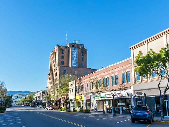 The historic downtown district offers walkable streets where you can actually find parking and afford the rent simultaneously.