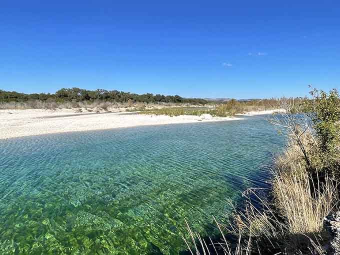 When the water is this clear and blue, you'll spend half your day just staring at it in disbelief.