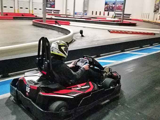 That low-to-the-ground perspective makes 45 mph feel like you're breaking the sound barrier.