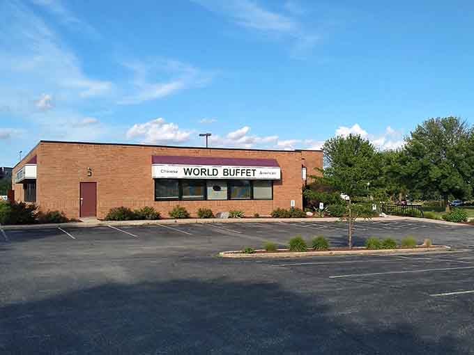 That unassuming brick exterior hides a culinary adventure that'll make your taste buds forget all about portion control.