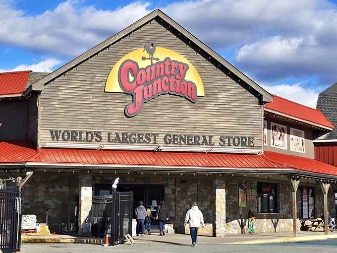 That sign isn't kidding around &ndash; when they claim "World's Largest," they've got the square footage to back it up.
