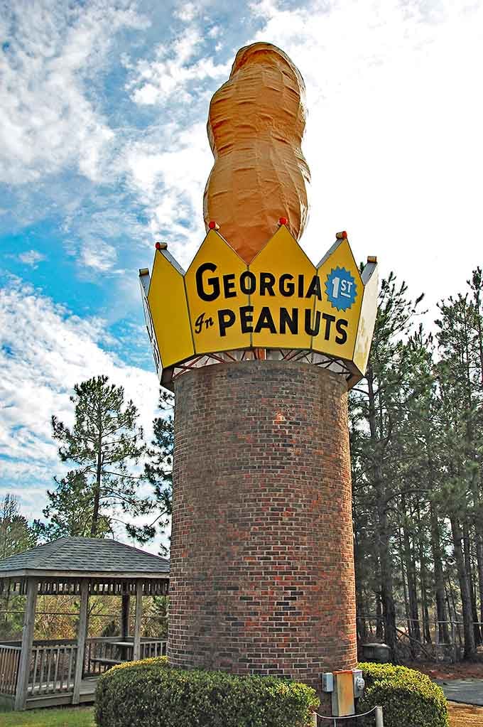 There it is, rising from the Georgia landscape like a delicious fever dream made concrete and civic pride.