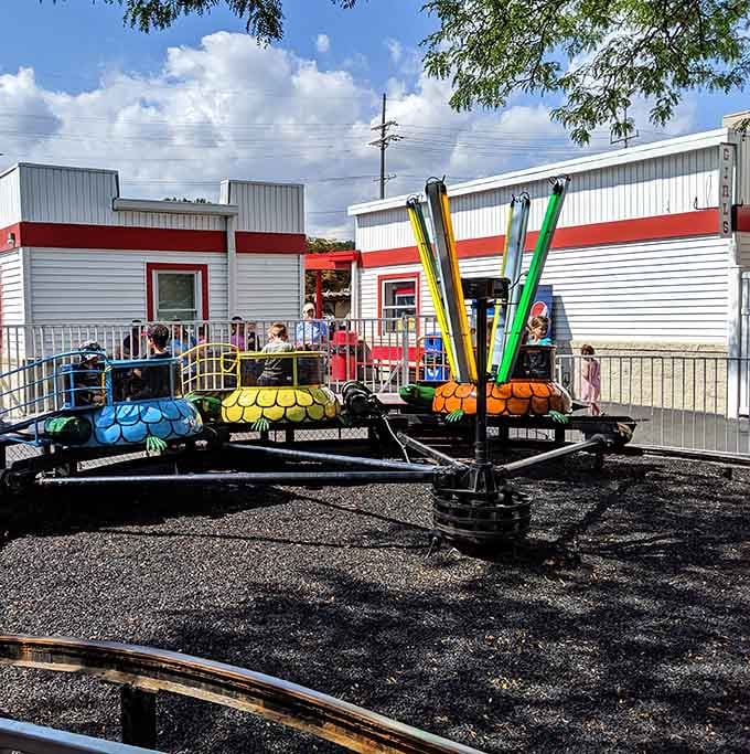 Future astronauts practice their launch sequences in these colorful rockets, proving imagination needs surprisingly little fuel to soar beautifully.