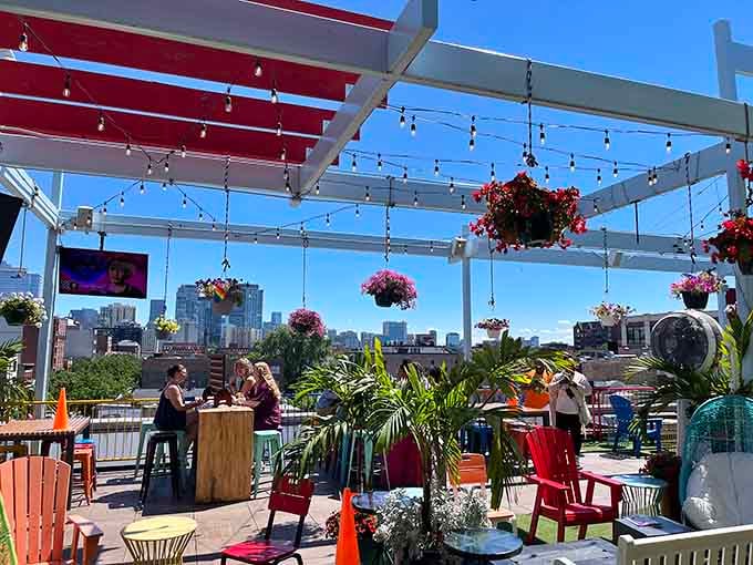 That explosion of color isn't a fever dream—it's your invitation to Chicago's most vibrant playground for grown-ups.
