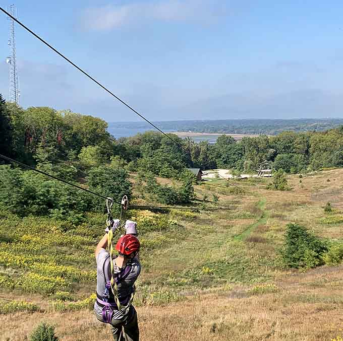 Zipping through summer greenery with the wind in your face proves retirement doesn't mean retiring from adventure and fun.