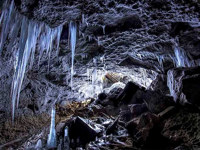 Mother Nature's freezer aisle looks way better than yours, and the icicles are definitely more impressive.