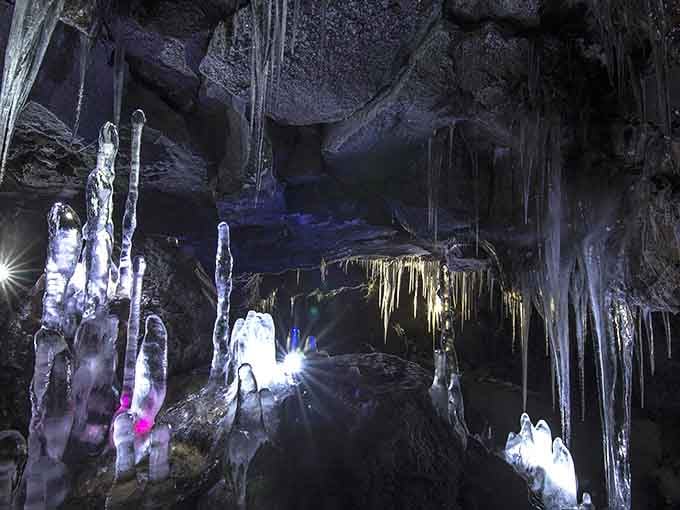 These frozen formations prove that Washington's underground art scene is literally cooler than anywhere else on Earth.
